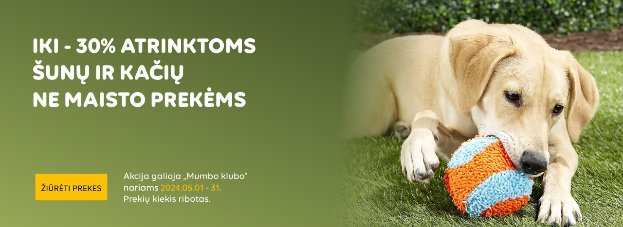 Gyvūnų prekių parduotuvė internete | Mumbo